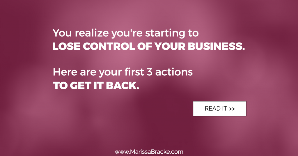 The First 3 Things Business Owners Need to Do When You Start Losing ...